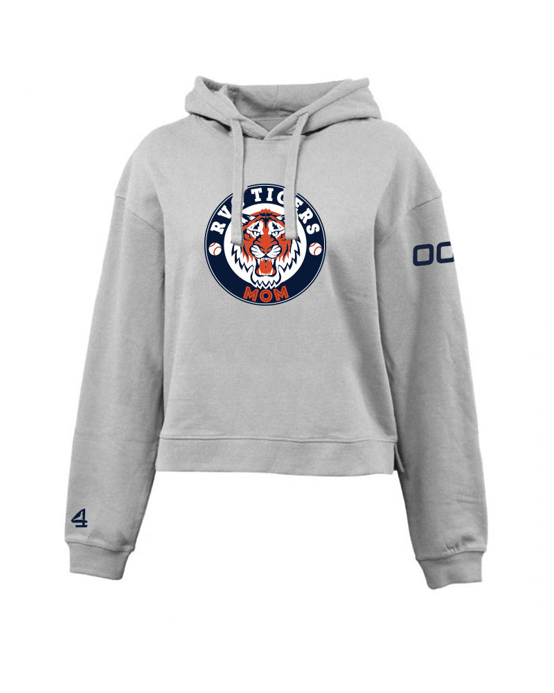 RVC Tigers Baseball MOM Cropped Fleece Hoodie – Buoy4 Clothing Company