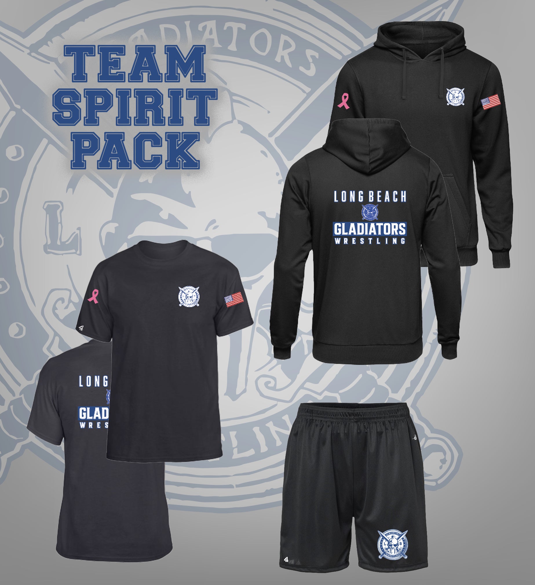 LB Gladiators Spirit Pack – Buoy4 Clothing Company
