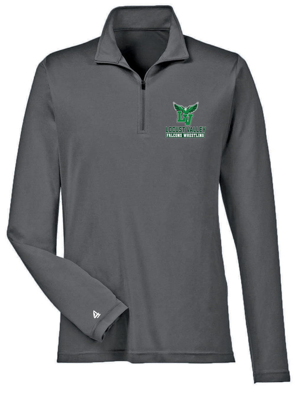 Locust Valley Falcons Wrestling Embroidered Wrestling 1/4 zip – Buoy4 ...