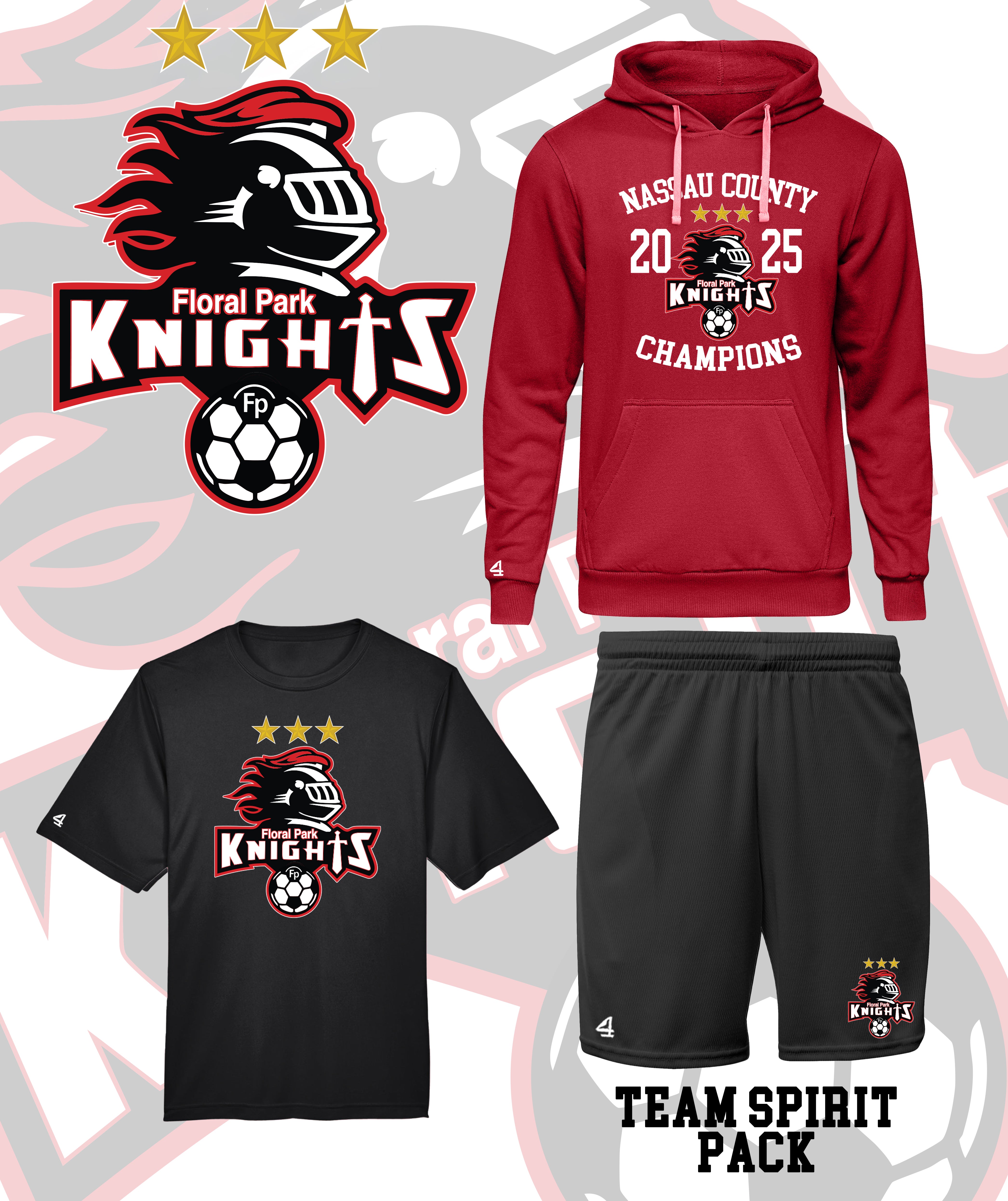 Floral Park Soccer Soccer Team Spirit Pack – Buoy4 Clothing Company