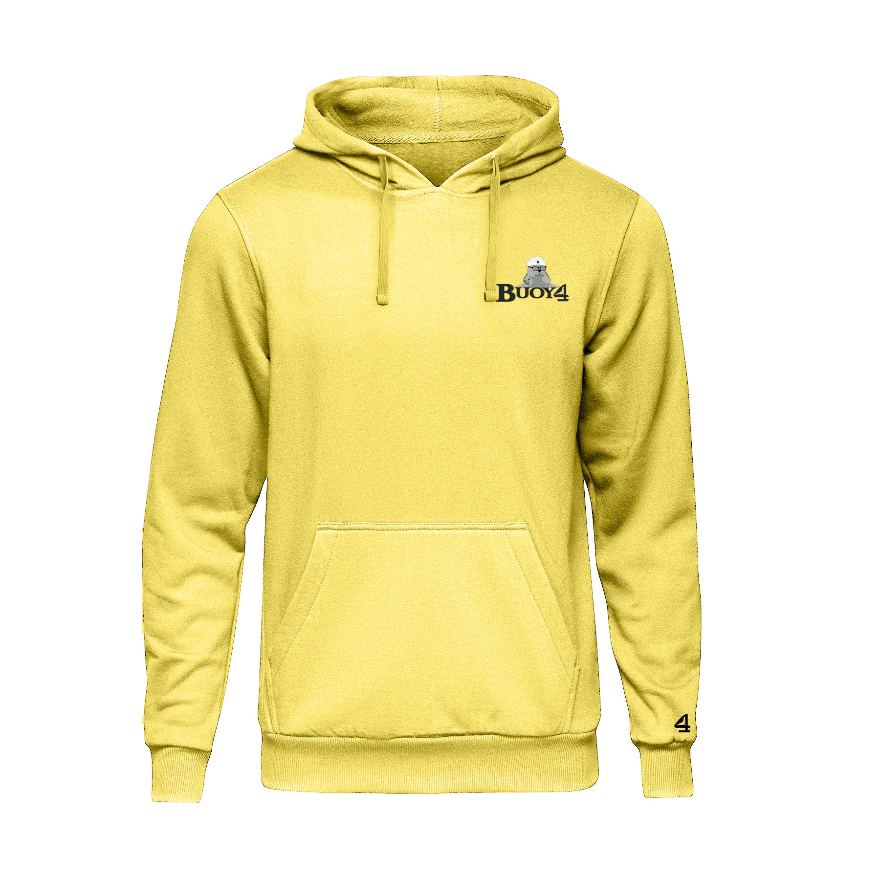 The First Mate - aka Skippy - Yellow Hoodie – Buoy4 Clothing Company