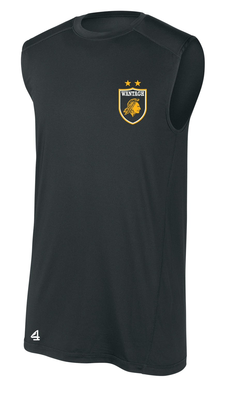 Wantagh Varsity Football Compression Sleeveless Shirt – Buoy4 Clothing ...