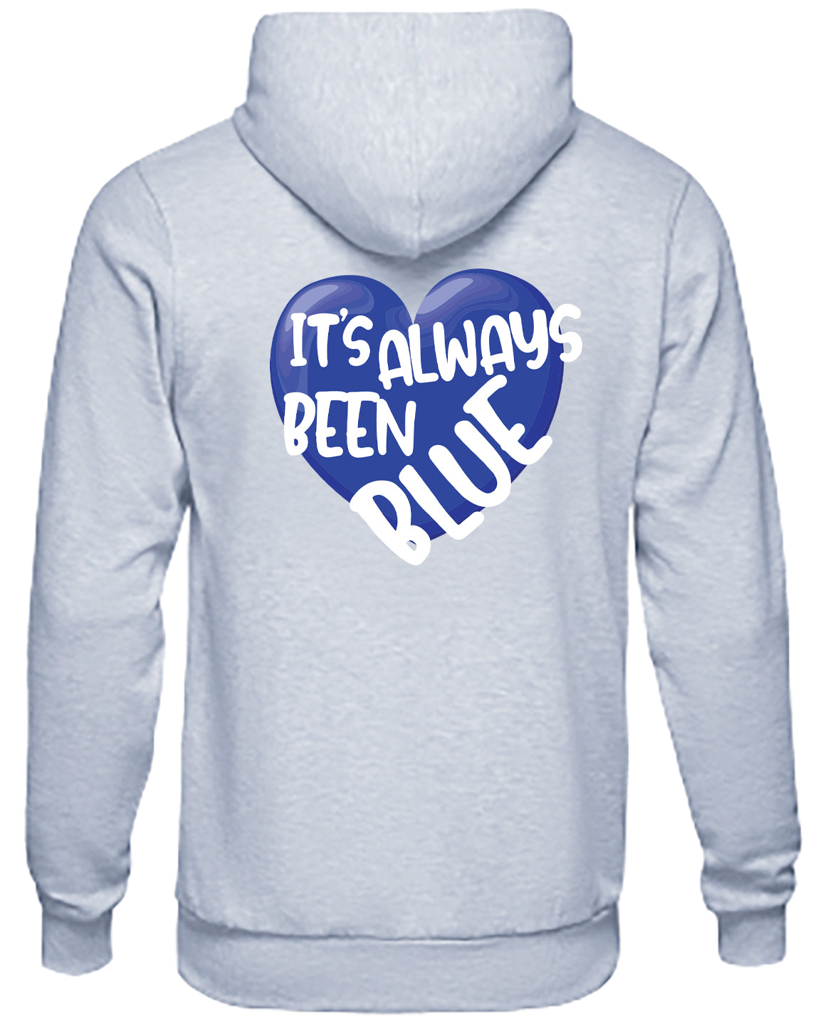 SSHS Red and Blue Its Always Been Blue Hoodies – Buoy4 Clothing Company